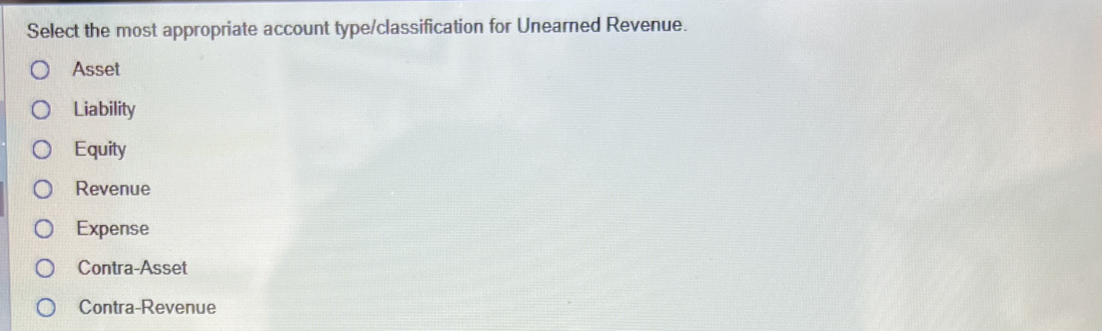 Select the most appropriate account | Chegg.com