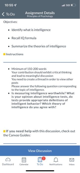 Solved Objectives: - Identify what is intelligence - Recall | Chegg.com