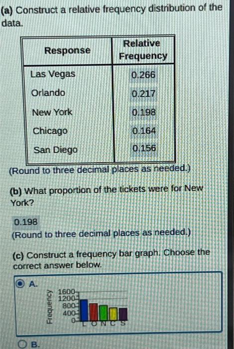 Solved (a) Construct a relative frequency distribution of | Chegg.com