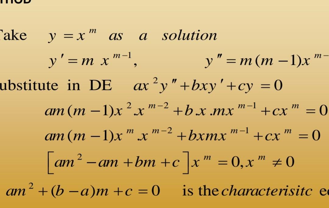 Solved High order DE Find the general solution and | Chegg.com
