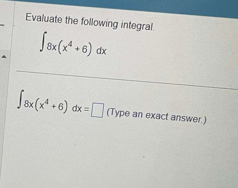 Solved Evaluate the following | Chegg.com
