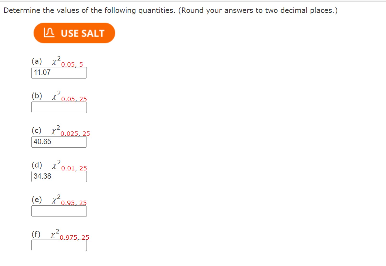 Solved Determine the values of the following quantities. | Chegg.com