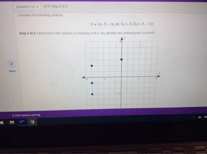 Solved Consider the following function Step 1 of 2: Graph | Chegg.com
