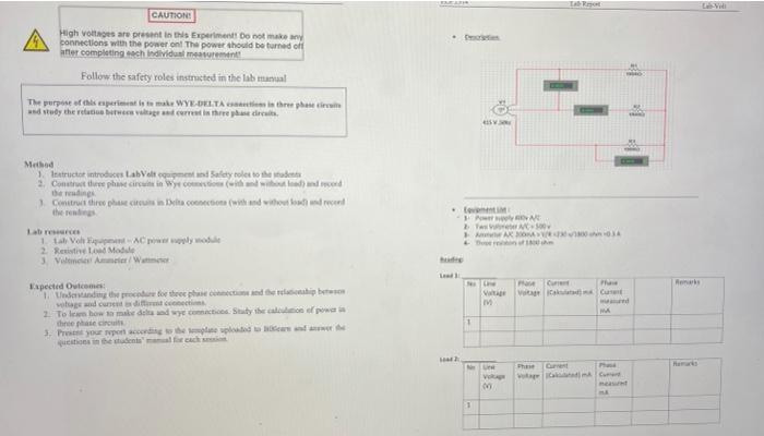 Solved ELE 2314 Principles of Machines and Power Lab Report | Chegg.com