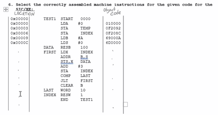 Solved object de 6. Select the correctly assembled machine | Chegg.com