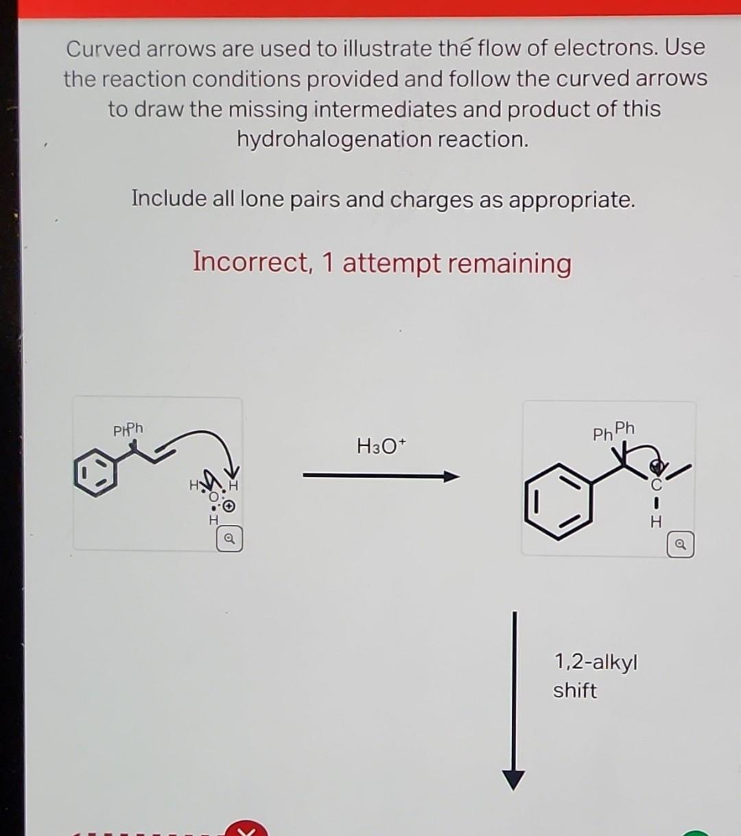 Solved Curved arrows are used to illustrate the flow of | Chegg.com