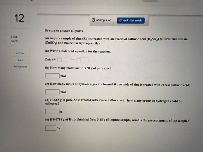 Solved HW CH-3C Saved 7 3 attempts left Check my work Check | Chegg.com