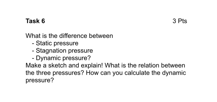 Solved Task 6 3 Pts What is the difference between - Static | Chegg.com