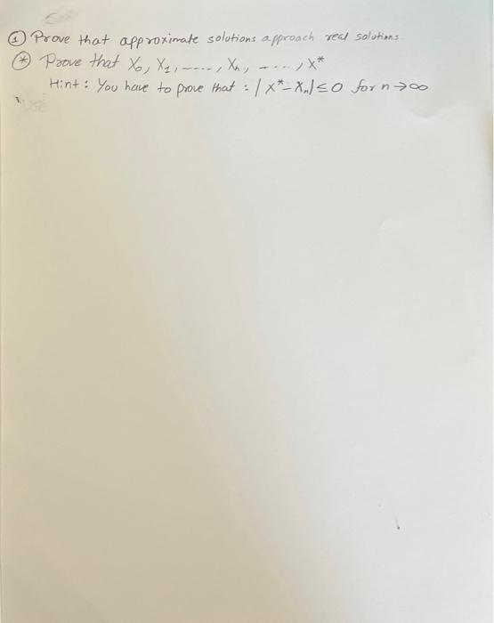 Solved subject = numerical analysis please provide all | Chegg.com