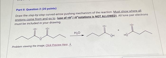 Solved Part II: Question 2 (20 points) Draw the step-by-step | Chegg.com