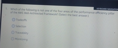 Solved KEMBOAFO NMMGAIOWhich of the following is not one of | Chegg.com