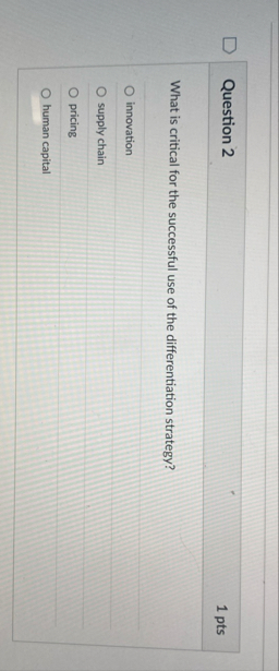 Solved Question 21 ﻿ptsWhat is critical for the successful | Chegg.com