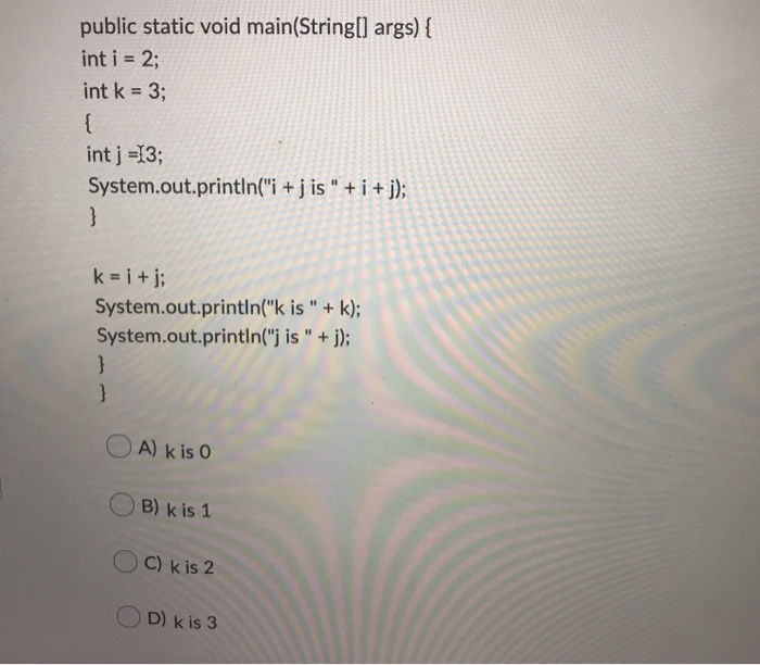 Solved Question 16 5 Points What Is The Printout Of The 