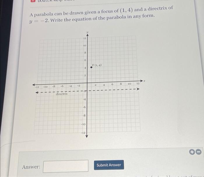 Solved Graph the equation shown below by transforming the | Chegg.com