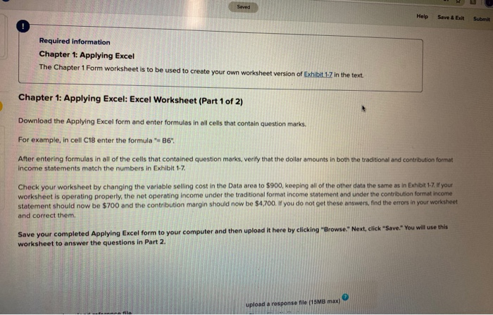 Solved Help Seve & Ext Submit Required information Chapter | Chegg.com