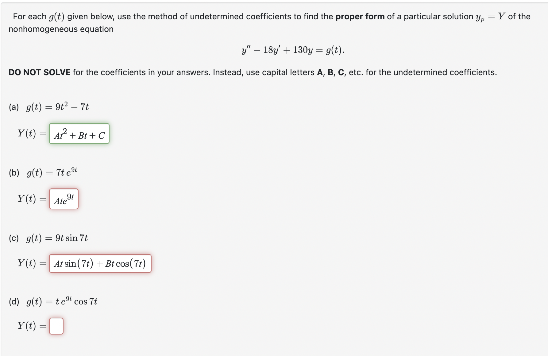 Solved I need help on this diff eq question | Chegg.com