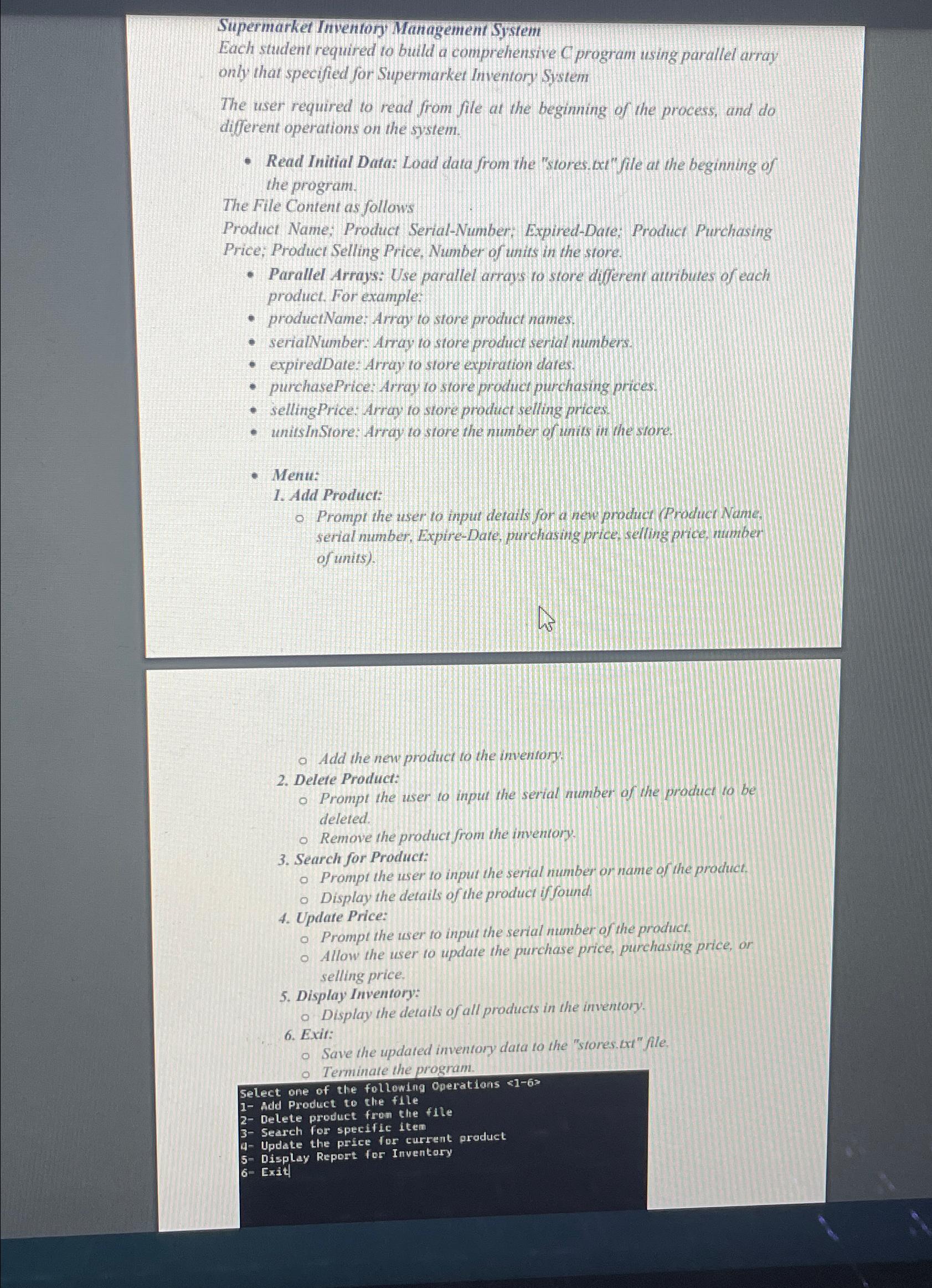 Solved Notice: don't use any structures Or prinary | Chegg.com