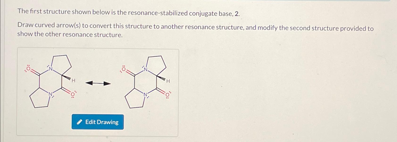 Solved The first structure shown below is the | Chegg.com