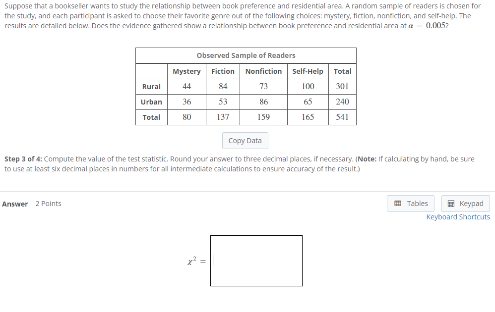 Solved Step 4 ﻿of 4: Make the decision and state the | Chegg.com