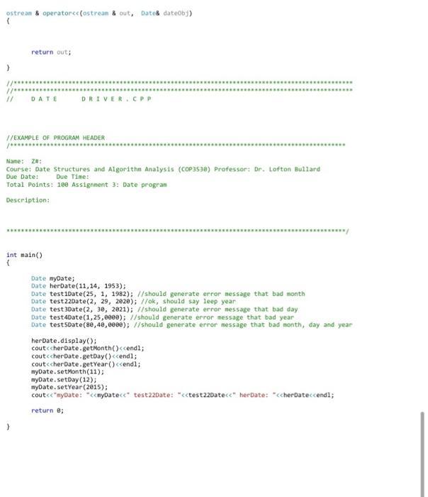 Solved Data Structure and Algorithm Analysis-COP3530 Program | Chegg.com