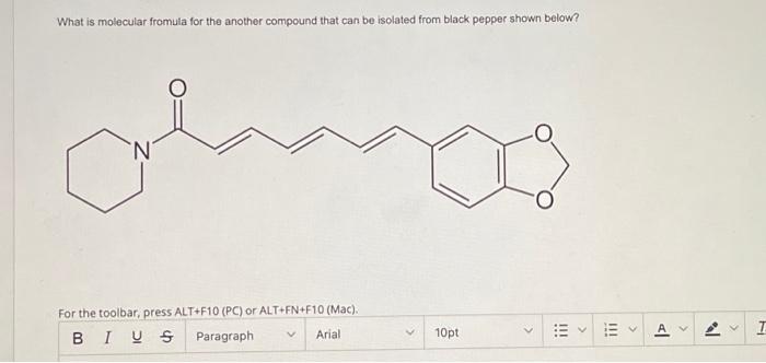Solved What is molecular fromula for the another compound | Chegg.com
