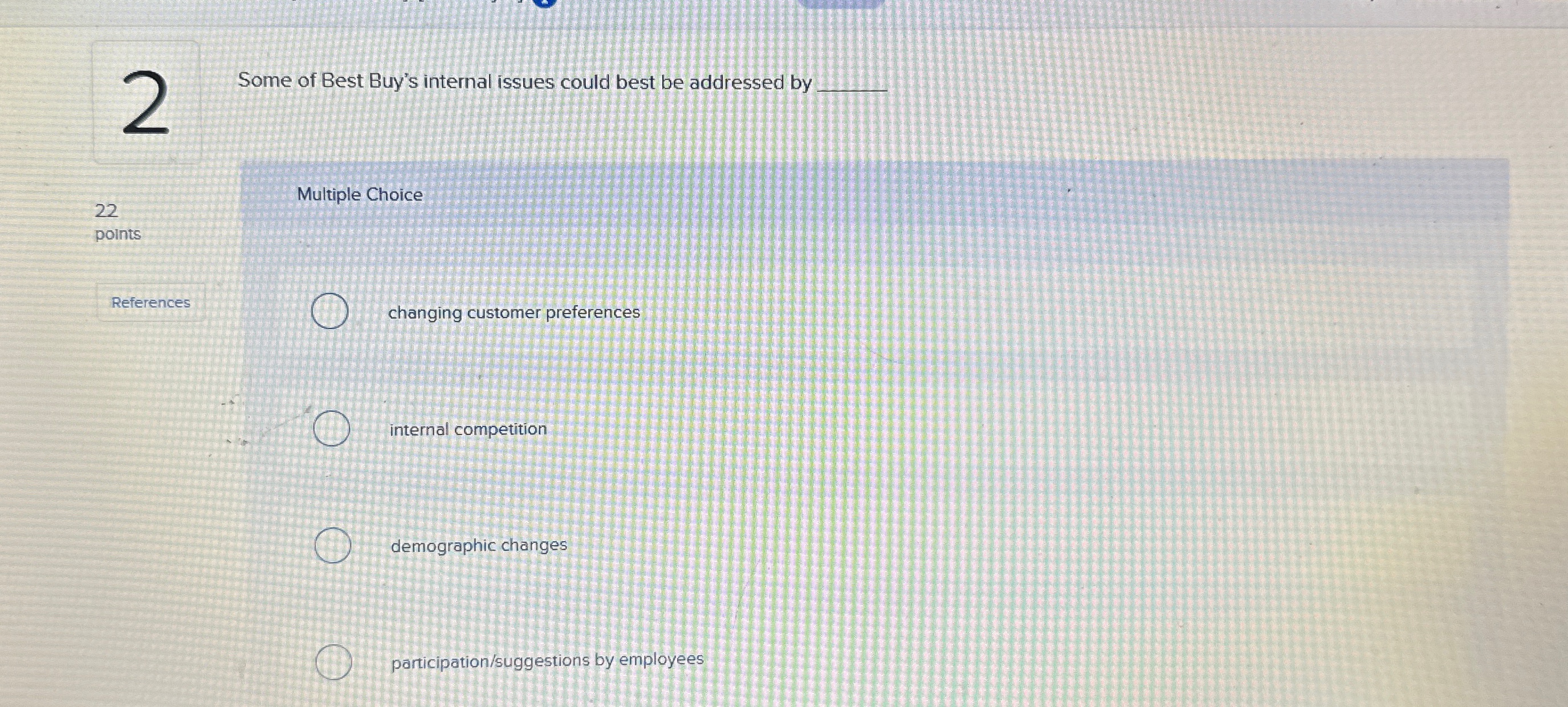 Solved Some of Best Buy's internal issues could best be | Chegg.com