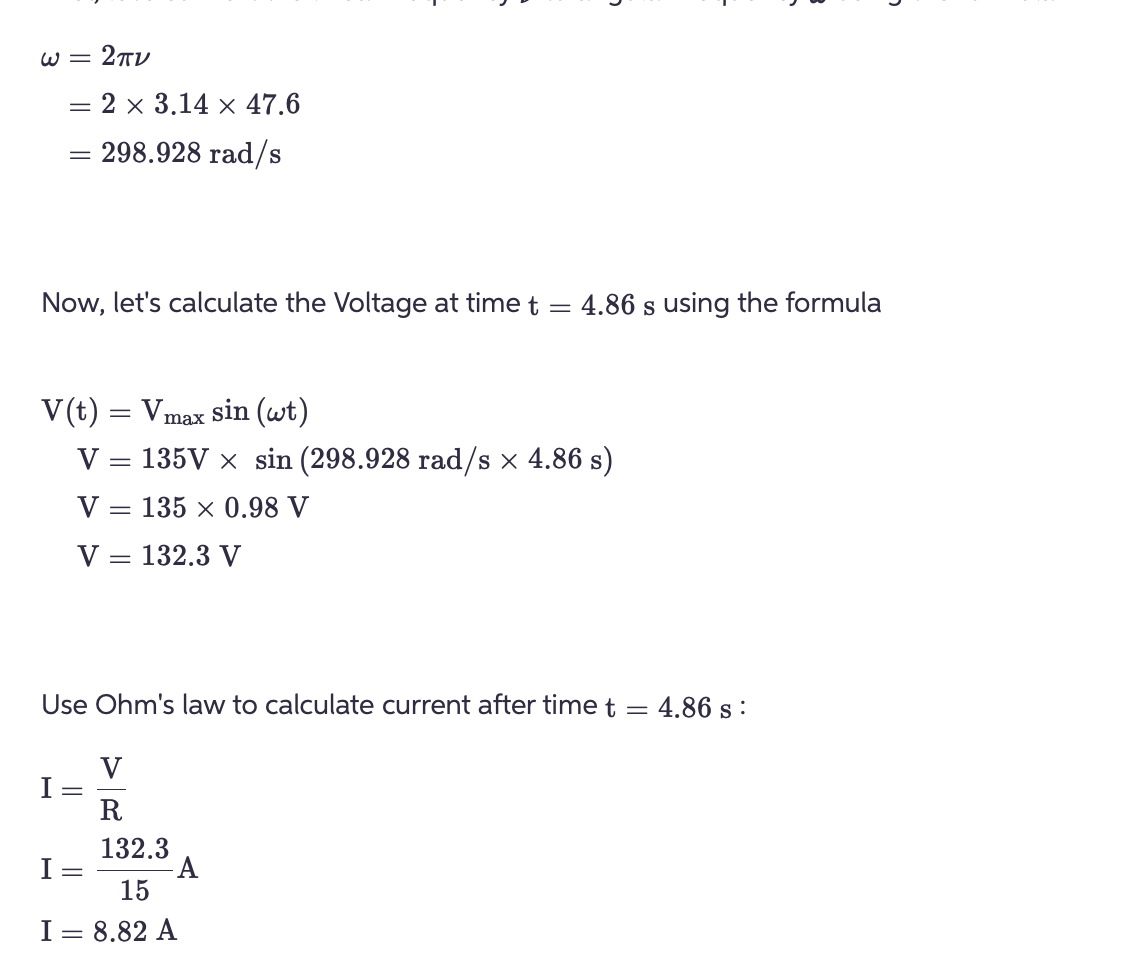 Solved A pure resistance or 59 ﻿ohms is connected to an AC | Chegg.com