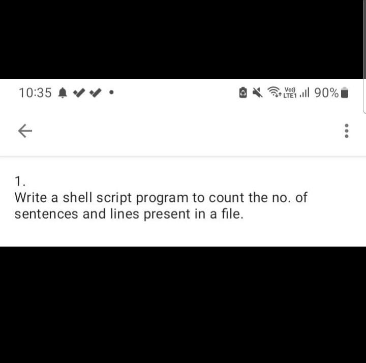 1 Write A Shell Script Program To Count The No Of 1336