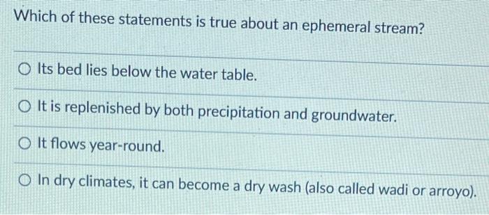 Solved Which of these statements is true about an ephemeral | Chegg.com