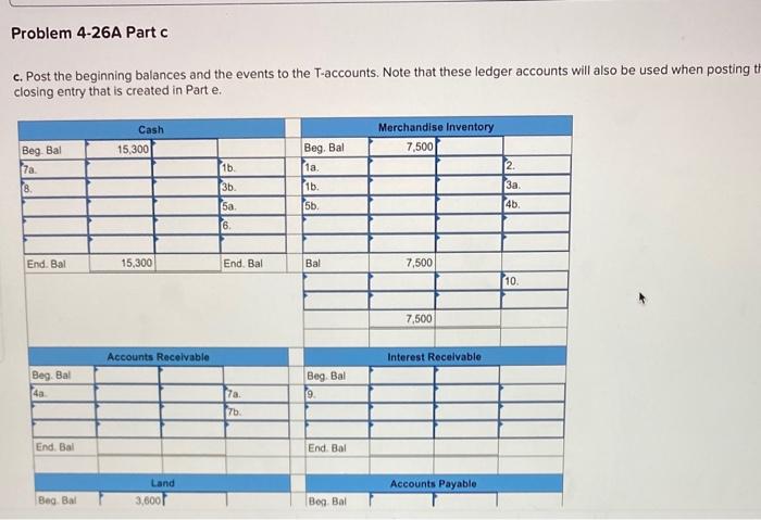 Solved Problem 4-26A Comprehensive cycle problem: Perpetual | Chegg.com