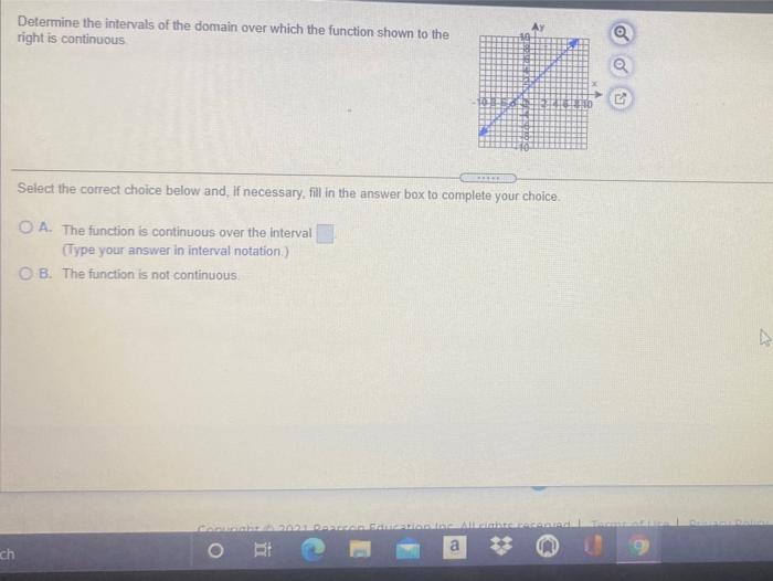 Solved Determine the intervals of the domain over which the | Chegg.com
