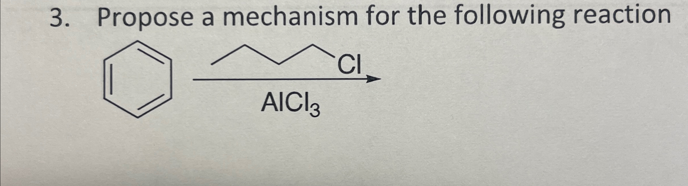 Solved Propose a mechanism for the following reaction | Chegg.com