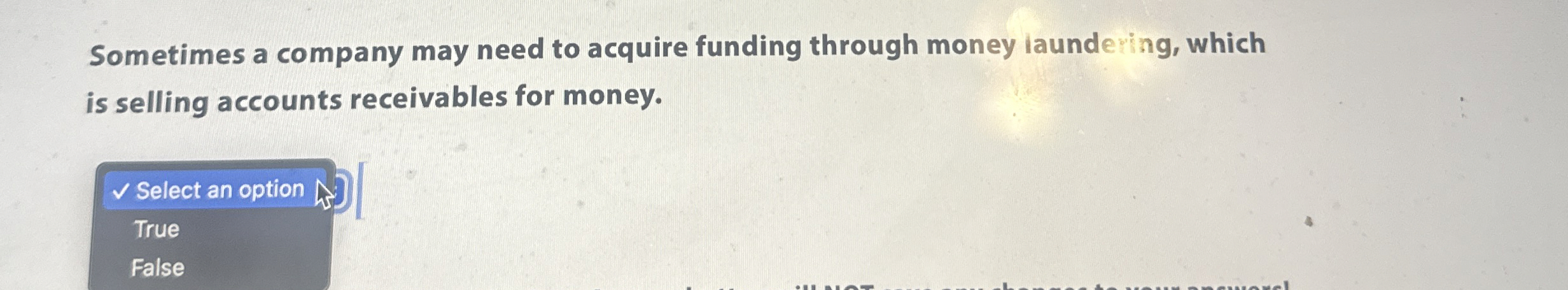 Solved Sometimes a company may need to acquire funding | Chegg.com