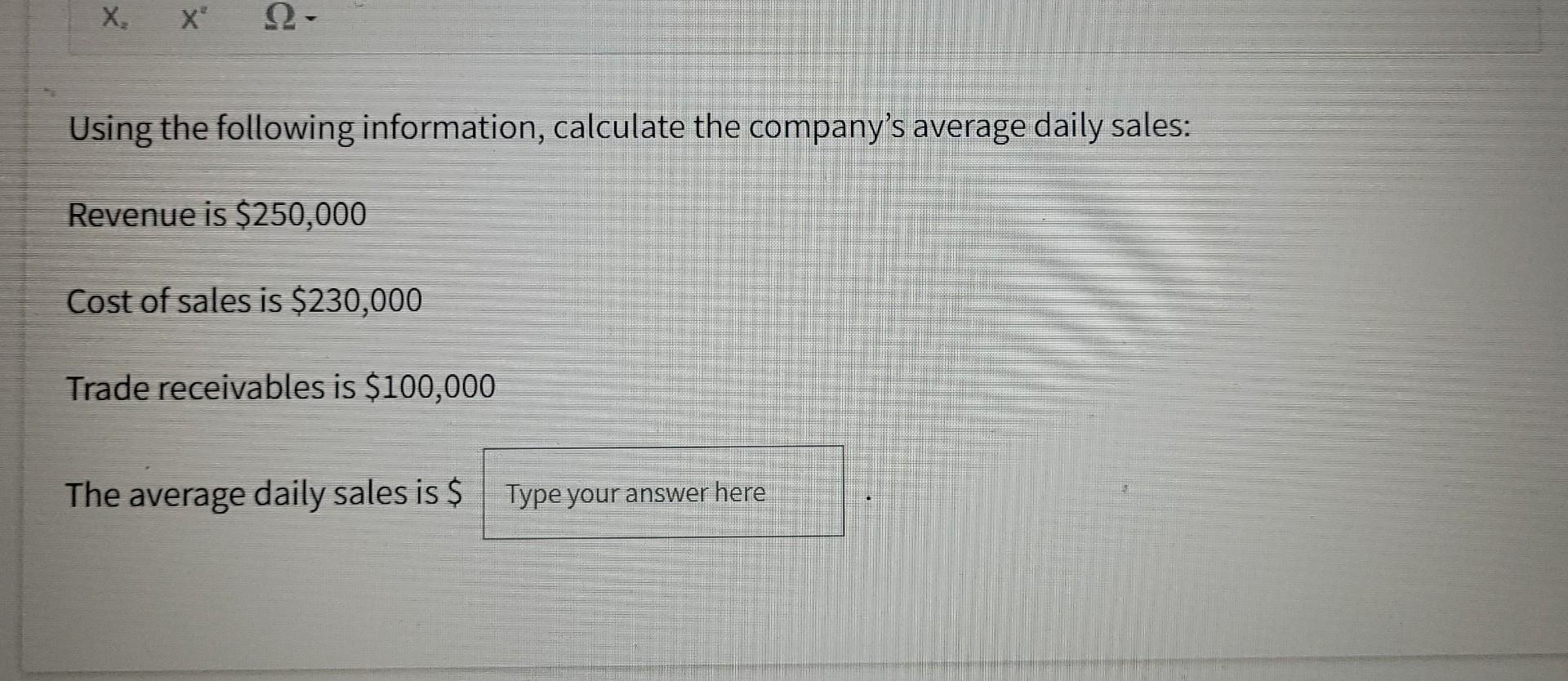 Solved Using the following information, calculate the | Chegg.com