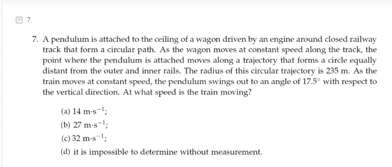 Solved Please solve and explainA pendulum is attached to the | Chegg.com