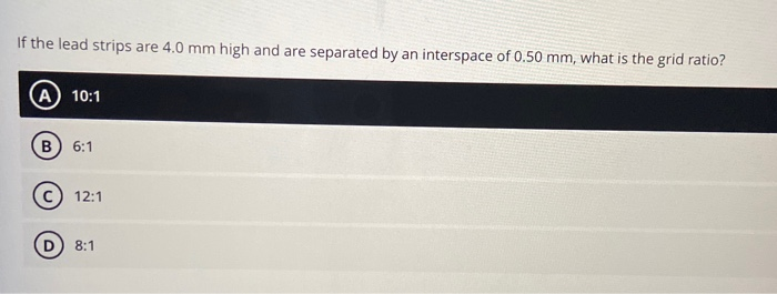 Solved If the lead strips are 4.0 mm high and are separated | Chegg.com
