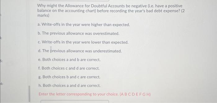 Solved Why is the aging method, used to calculate the | Chegg.com