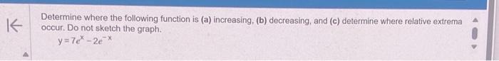 Solved Determine where the following function is (a) | Chegg.com