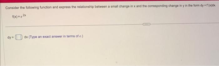 Solved Consider the following function and express the | Chegg.com