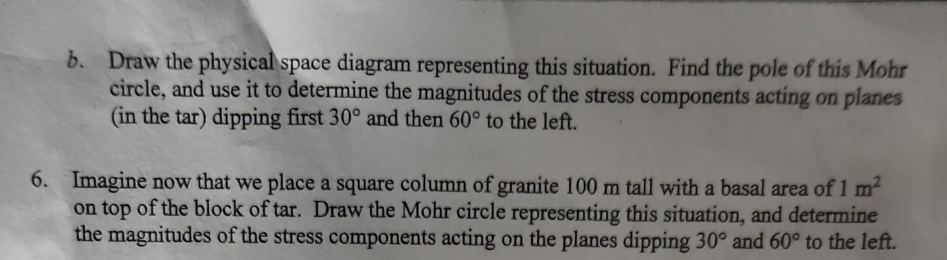 Solved 5. Imagine that you have a cubic block of tar1 m long | Chegg.com
