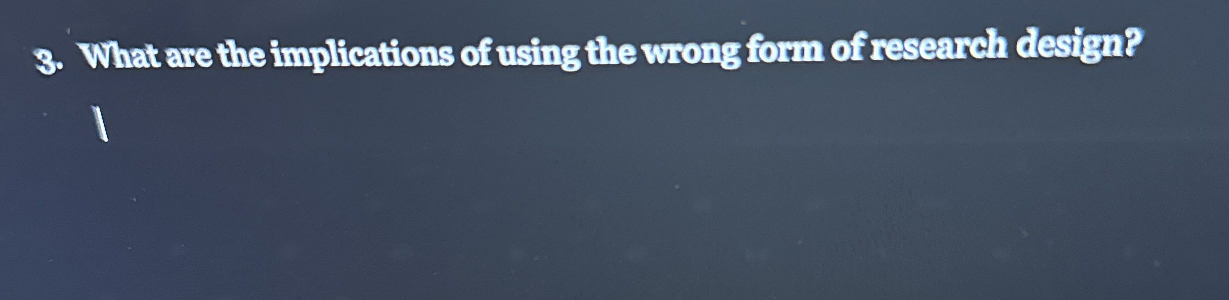 Solved What are the implications of using the wrong form of | Chegg.com