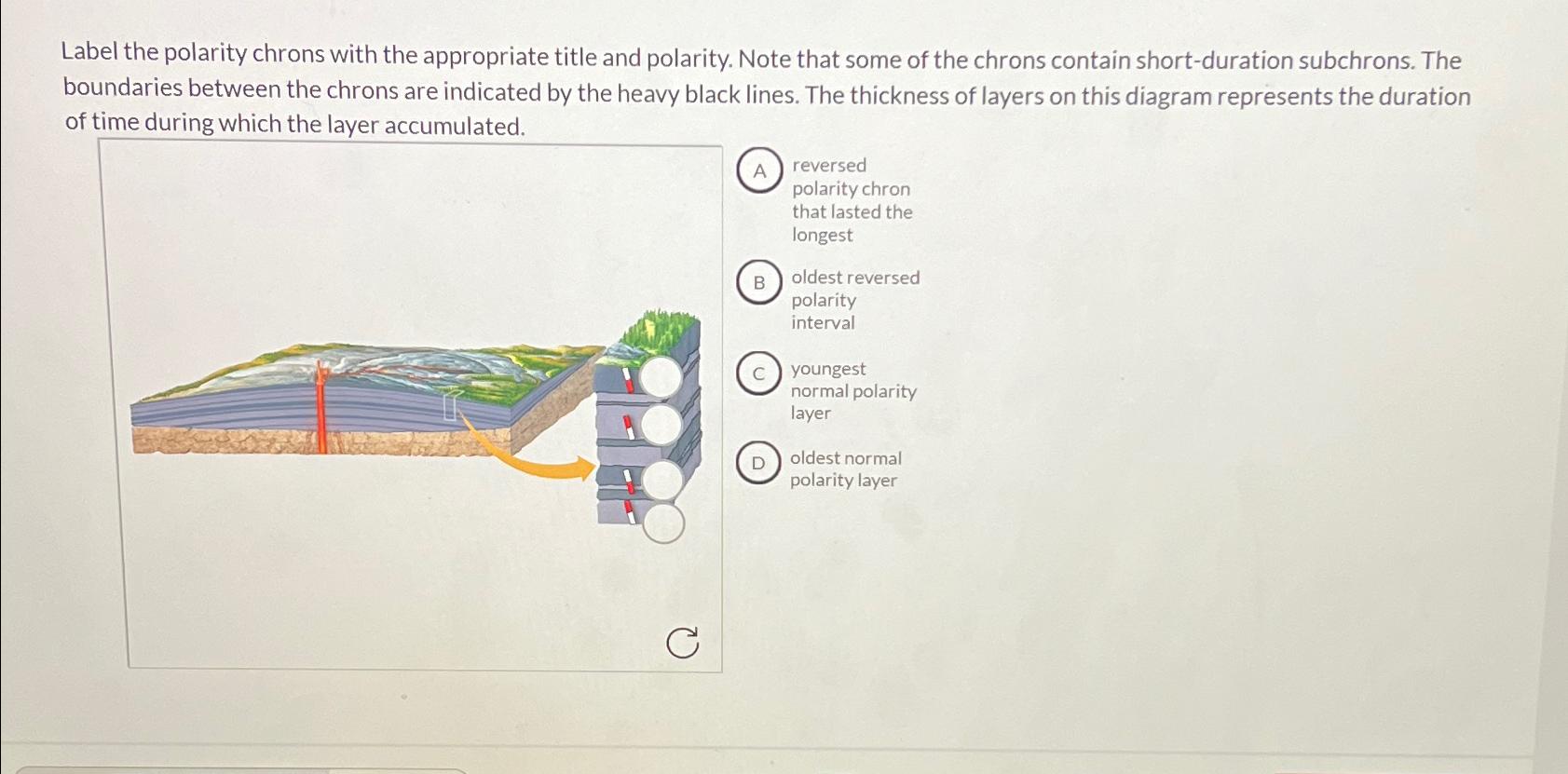 Solved Label the polarity chrons with the appropriate title | Chegg.com