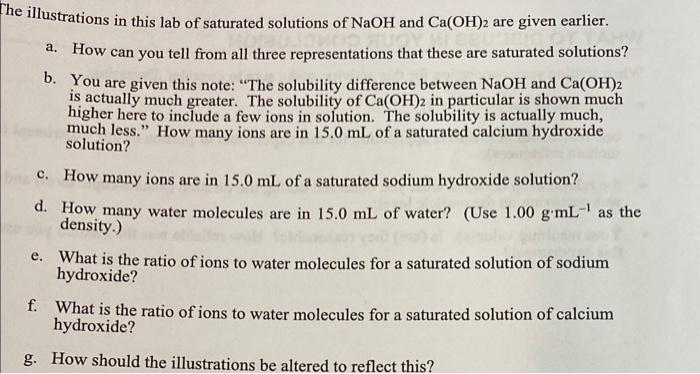 Solved Determining the Ksp of Calcium Hydroxide As you | Chegg.com