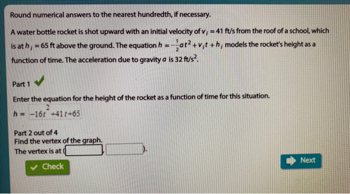 Solved Round numerical answers to the nearest hundredth, if | Chegg.com