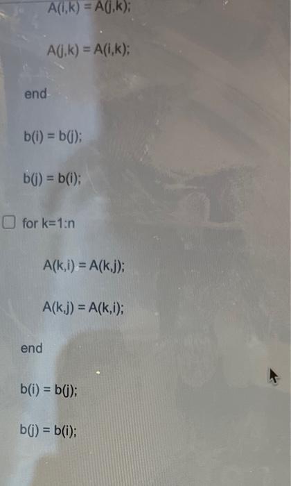 Solved Consider The Matrix Vector Equation Ax B Where A Is