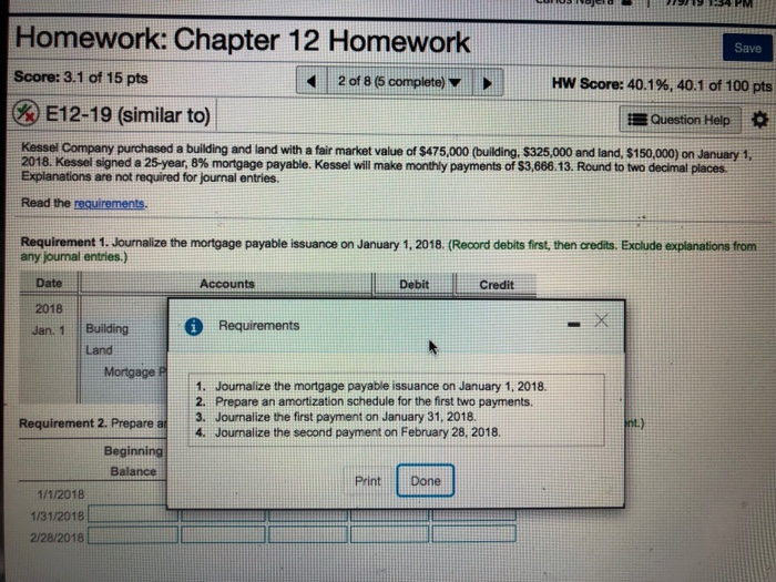 Solved Homework Chapter 12 Homework Save Score 3 1 Of 15