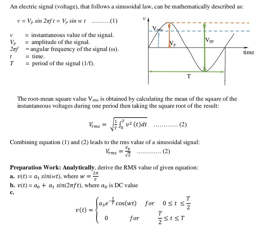 Solved During this experiment you will be measuring a DC | Chegg.com