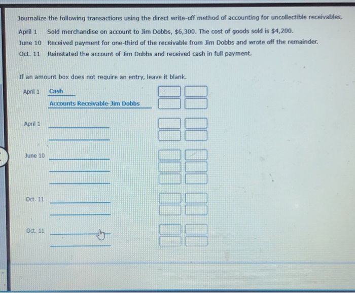 Solved Journalize the following transactions using the | Chegg.com