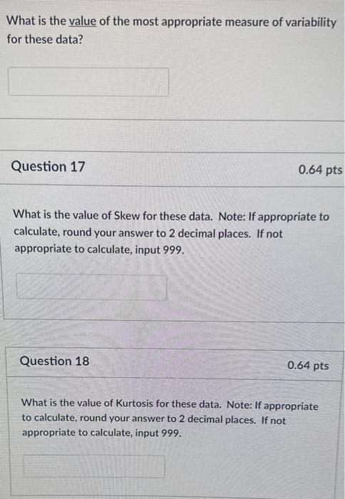 Solved Data 3: Use the data presented below for the | Chegg.com