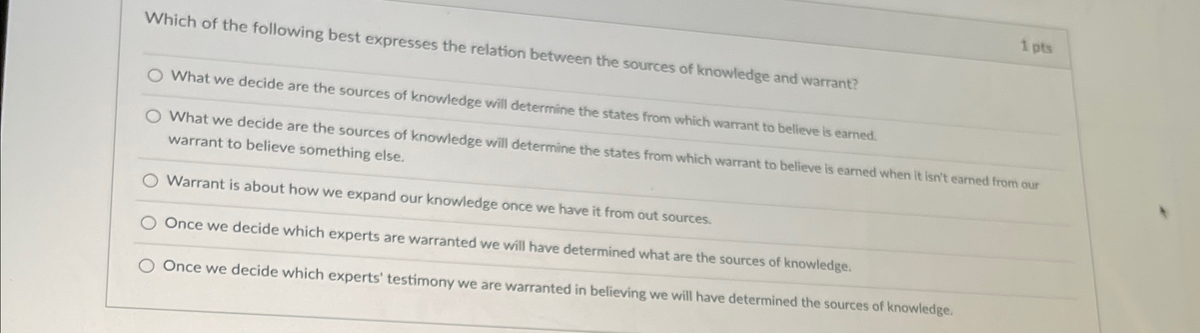 Solved Which of the following best expresses the relation | Chegg.com